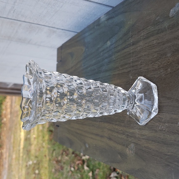 Fostoria | Accents | Fostoria American Clear Glass Flared Bud Vase ...